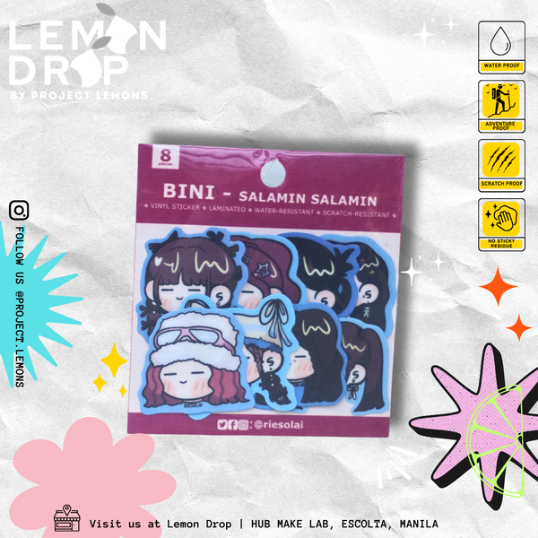 Bini Salamin Salamin Sticker Pack – ProjectLemons